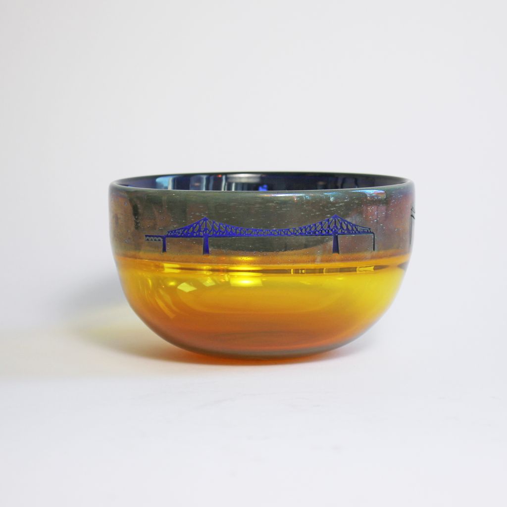 Petit bol château d'eau ambre, David Frigon-Lavoie – La Guilde